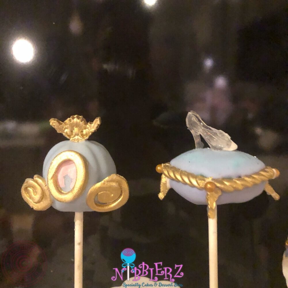Cinderella Themed Cake Pops – Nibblerz Desserts